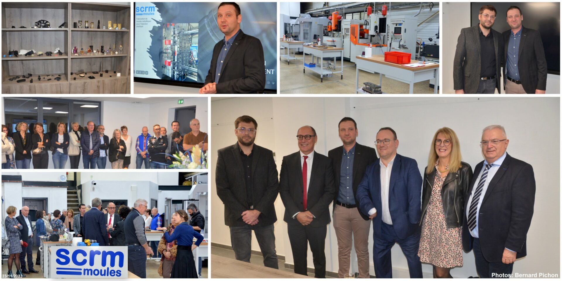 Inauguration de l’extension de l’entreprise SCRM - L'ainpact - Votre ...